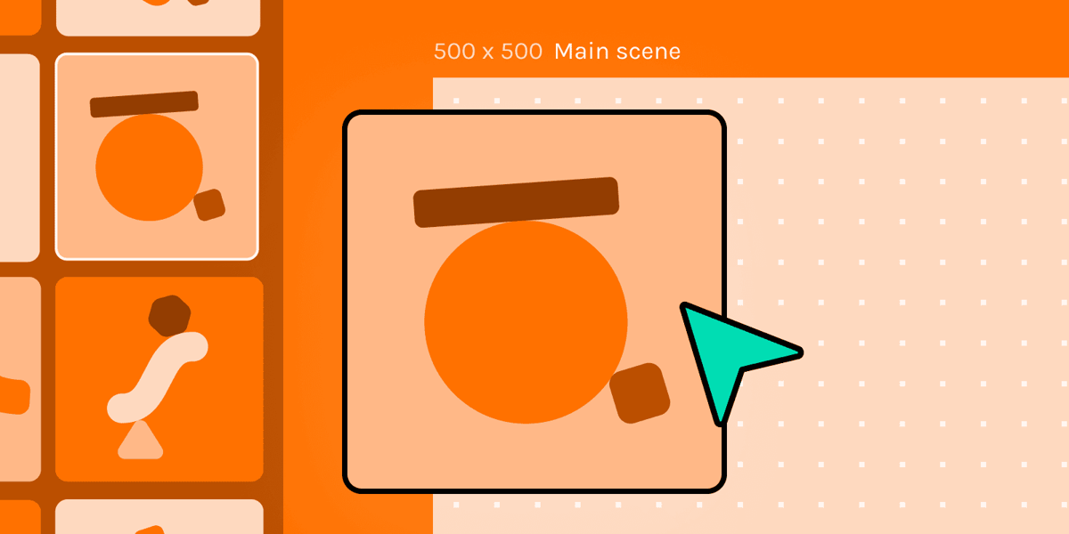 Add shapes, layers, and objects to begin the animation - Tutorial ...