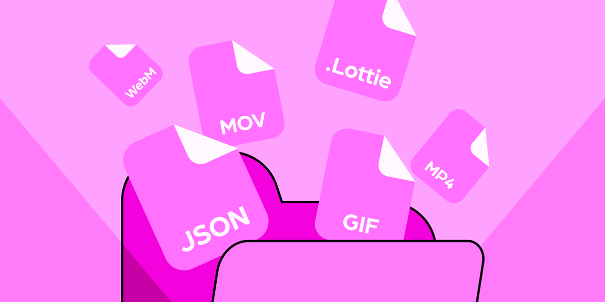 Export Lottie Animations To A Variety Of File Formats Tutorial Lottiefiles