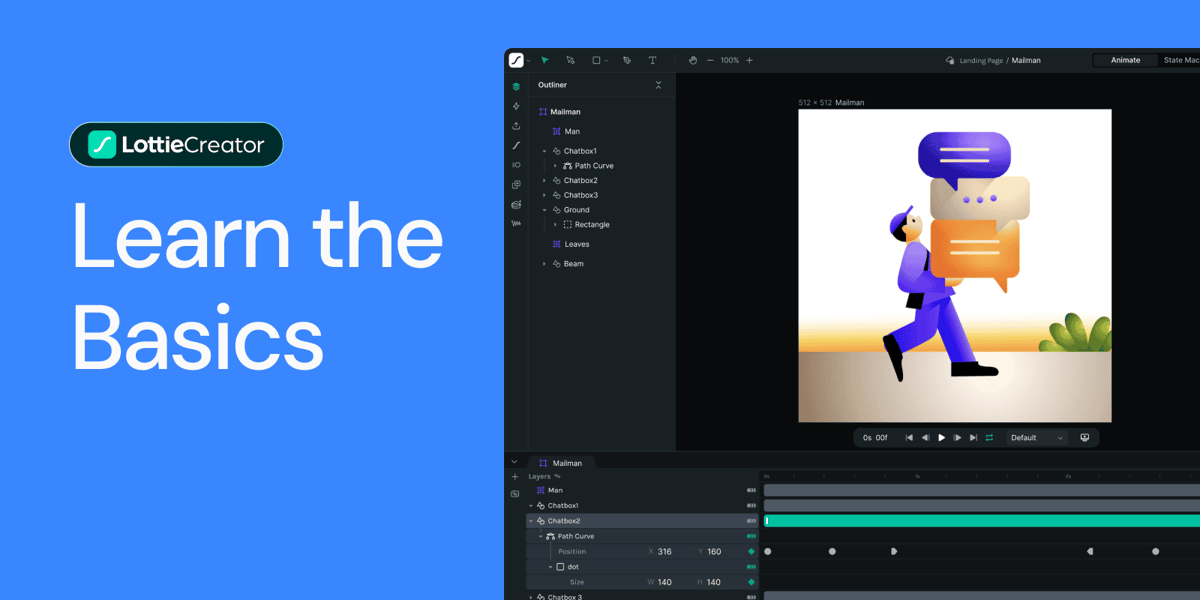 Get started with Lottie Creator in 2 minutes - Tutorial - LottieFiles