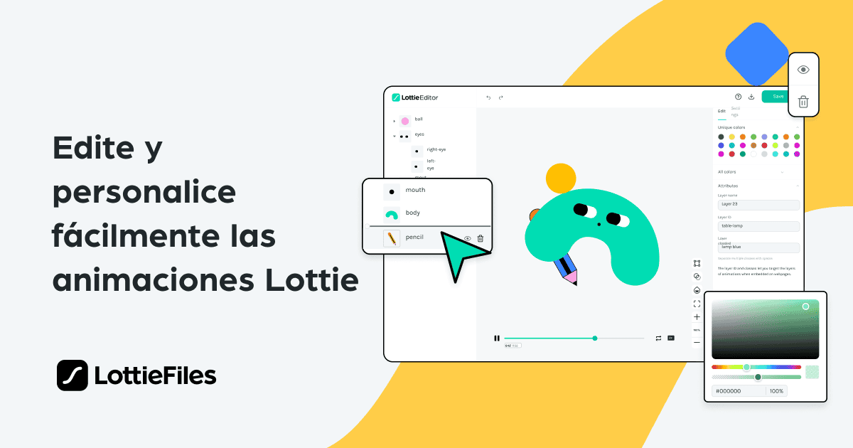 Lottie Editor: Edite y personalice las animaciones Lottie – LottieFiles