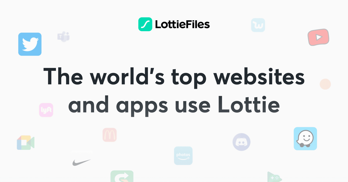 Discover how the world’s top websites and apps use Lottie – LottieFiles