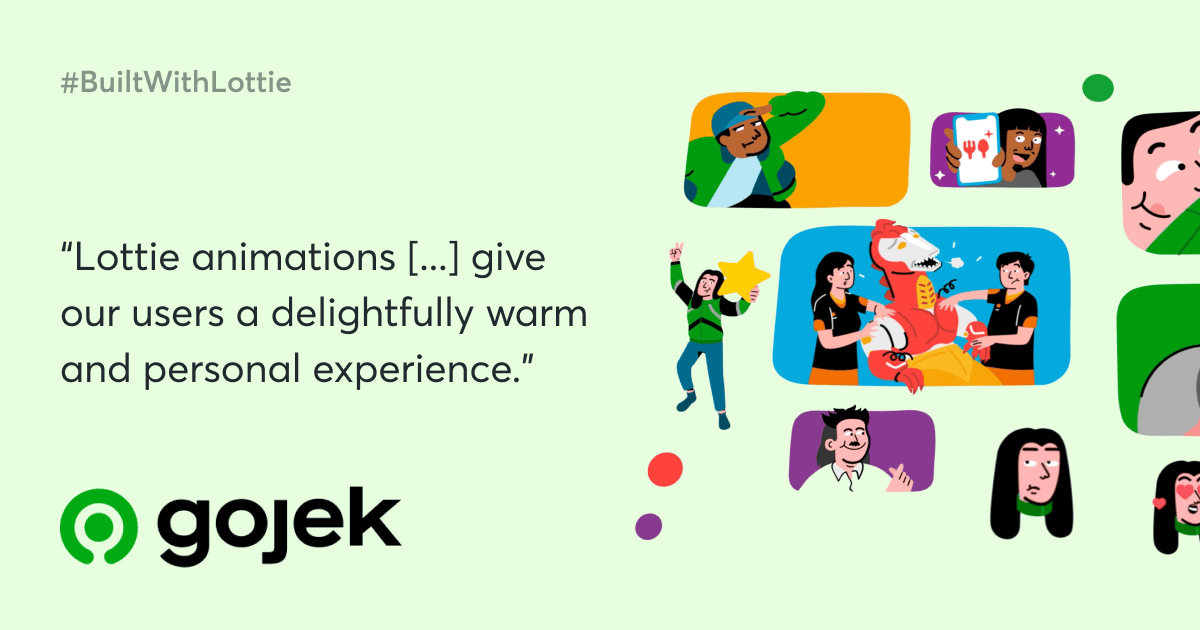Gojek – Case Studies – LottieFiles