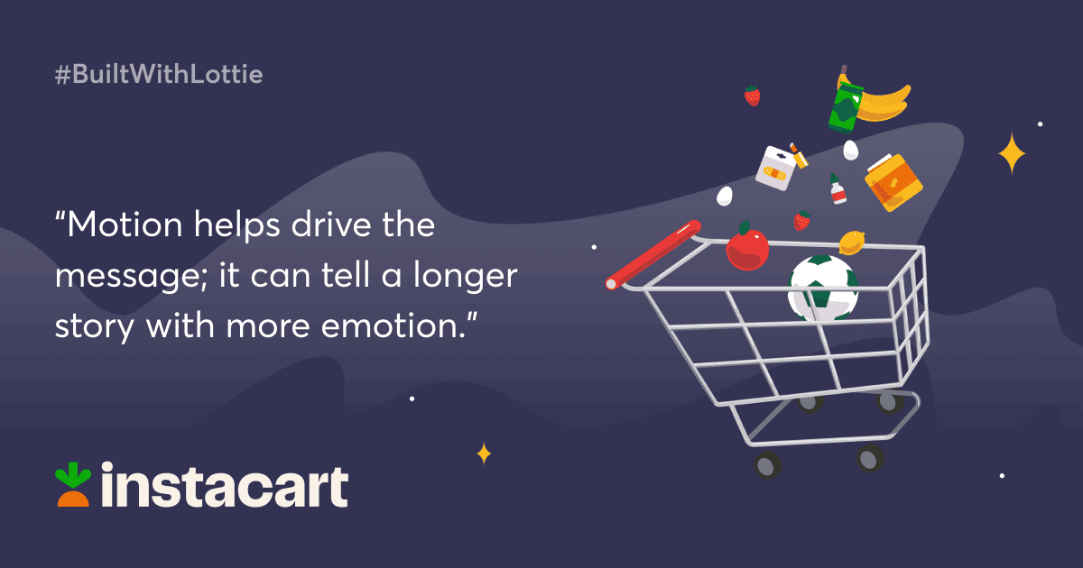 Instacart – Case Studies – LottieFiles