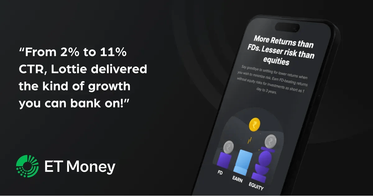 ET Money - Case Studies - LottieFiles