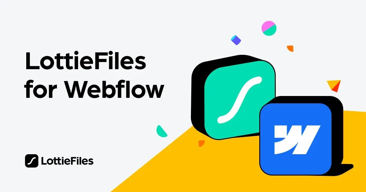 LottieFiles for Webflow: Integrate Webflow with Lottie animations | LottieFiles