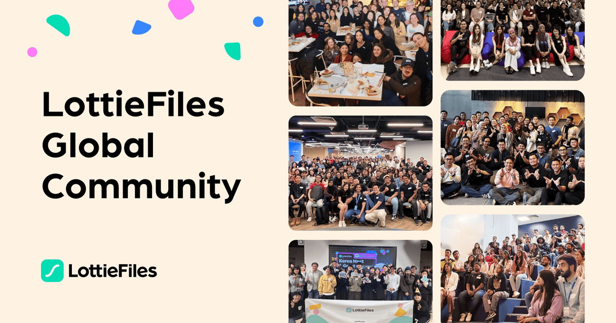 LottieFiles Community: Connecting Lottie Evangelists & Animators