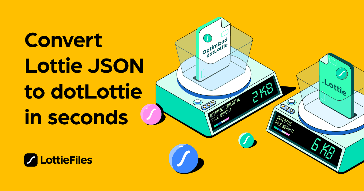 Convert Lottie JSON to dotLottie - Free Online Converter - LottieFiles