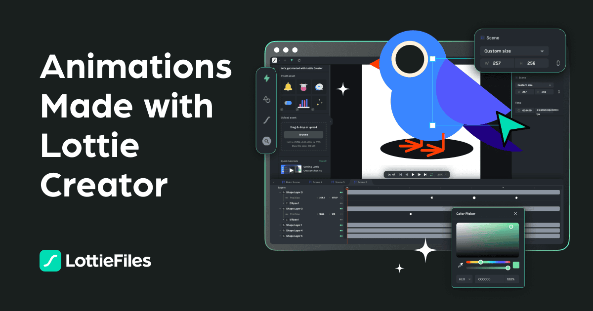 Animated with Lottie Creator: Discover Engaging Animations | LottieFiles
